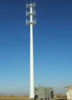 China High Strength Corrosion Resistant Single Tube Tower Supports 4G 5G Equipment Modular Design Adapts To Multiple Scenarios And Fast Installation for sale