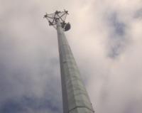 China High Strength Corrosion Resistant Single Tube Tower Supports 4G 5G Equipment Modular Design Adapts To Multiple Scenarios And Fast Installation for sale