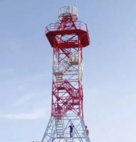 China Hot Dip Galvanized 4 Leg Steel Lattice Tower For Telecom Base Station And Microwave Antenna Mounting for sale