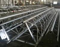 China Customizable 3 Leg Lattice Telecommunication Tower For High Altitude Signal Transmission for sale