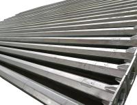 China 12m Solar Steel Lighting Pole Q255 Galvanized Steel Pole For Street Light for sale