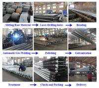 China Philippines 25FT 30FT Electric Steel Pole for sale