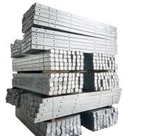 China 15KV Steel Cross Arm Rectangular Tube Galvanized Steel Cross Arm Electrical Pole for sale