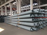 China Polygn Steel Electric  Pole Galvanized Transmisson Steel Pole for sale