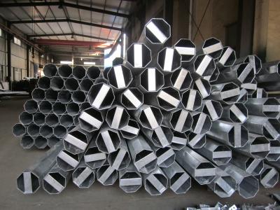 China Corrosion Resistance Galvanized Electric Steel Pole Customized Load Capacity for sale