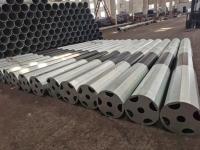 China Polygn Steel Electric  Pole Galvanized Transmisson Steel Pole for sale