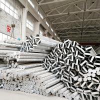 China 35FT 500KGF 3mm Thick Octagonal Hot Dip Galvanized Steel Pole for sale