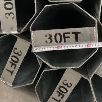 China Nea Standard Power Distribution Transmission Pole Philippines Galvanized Steel Utility for sale