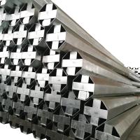 China Q235 Electric Steel Pole 45FT Overhead Power Line Octagonal Galvanized Steel Pole for sale