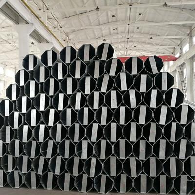 China Philippines Galvanized Steel Pole 40FT Nea Standard 500KGF Load Steel Power Pole for sale
