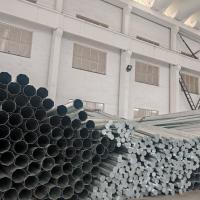 China 3mm 35FT Galvanized Electric Pole Steel Utility Poles For Overhead Line for sale