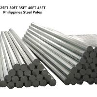 China 30FT 500KGF Metal Utility Pole Q355 for sale