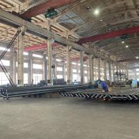 China 3mm 35FT Galvanized Electric Pole Steel Utility Poles For Overhead Line for sale