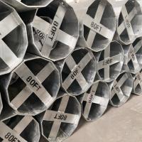 China 80FT Dodecagonal Metal Transmission Steel Pole For 69KV Power Line for sale