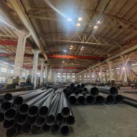 China 8 Sides Galvanized Power Distribution Steel Poles S460NL for sale