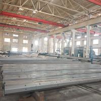 China 40FT 11.9M Electric Steel Pole 500KGF Q355 Galvanised Steel Pole for sale