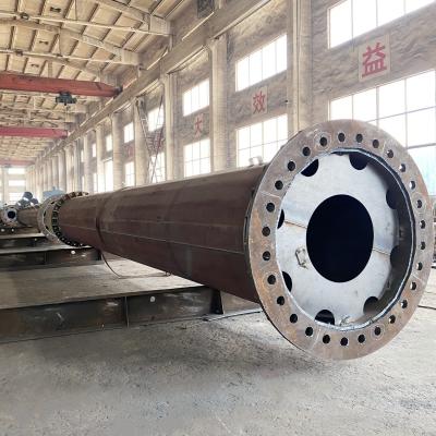 China Q345 Q420 Hot Dip Galvanized Pole Suspension Tensile Angle Steel Pole for sale