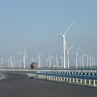 China Galvanized 15M Wind Power Pole Tower Wind Turbines Steel Transmission Pole for sale