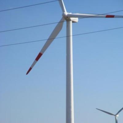 China SS400 Powder Coating Wind Power Pole Generation Steel Tubular Poles for sale