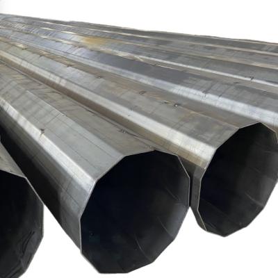 China 1000KGF - 10000KGF Electric Transmission Steel Pole 105FT Steel Polygonal Pole for sale