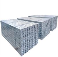 China Galvanised Rectangular Cross Arm Pole Square Tube Utility Crossarms 3.0mm for sale