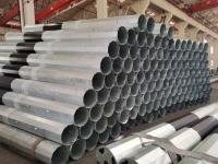 China 80FT polygon 69kv galvanised power pole , Transmission Line Steel Poles for sale