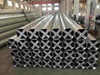 China 85FT Polygon 69kv Electric Steel Pole For Transmission Line for sale