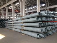 China 45FT Low Voltage Octagonal Metal Electric Pole Galvanized Steel for sale