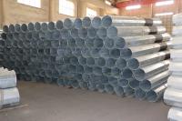 China 70FT Medium Voltage Galvanized Transmission Steel Power Pole for sale
