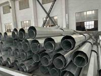 China 70FT Medium Voltage Galvanized Transmission Steel Power Pole for sale