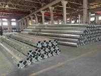 China 85FT Polygon 69kv Electric Steel Pole For Transmission Line for sale