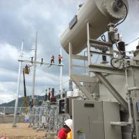 China 55FT Power Distribution Galvanized Electric Pole High Corrosion Resistance for sale