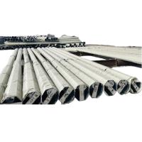 China 40FT 2 Segments 345Mpa Metal Utility Pole Octagonal Hot Dip Galvanized Steel for sale