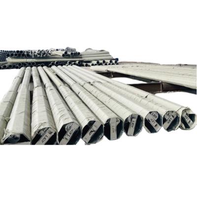 China 40FT 2 Segments 345Mpa Metal Utility Pole Octagonal Hot Dip Galvanized Steel for sale