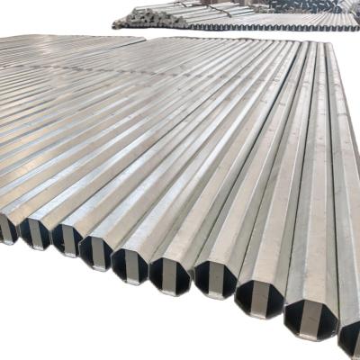 China Low Voltage Hot Dip Galvanized Steel Tubular Pole for Distribution Line for sale