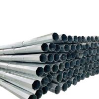 China 45FT 13.716M Slip Overlap Type 345Mpa 4.0mm 1000KGF Galvanised Steel Distribution Pole for sale
