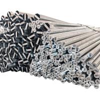 China Philippines Distribution Steel Pole 35FT Nea Standard Galvanized Pole for sale