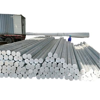 China 35FT 10.67M 345Mpa Hot-dip Galvanized Octagonal Electric Steel Pole for sale