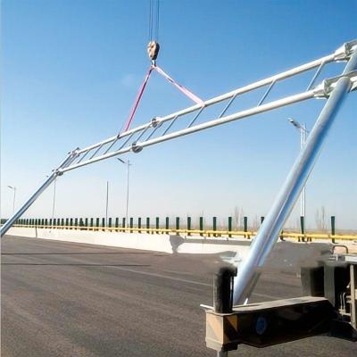 China 355Mpa Highway Gantry Steel Frame Type Hot Dip Galvanized Steel Traffic Poles for sale
