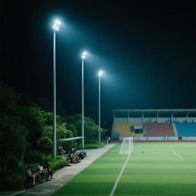 China 20 W-1000 W Lamp Power Hot Dip Galvanized Pole Q355 / Q420 / Q460 for sale