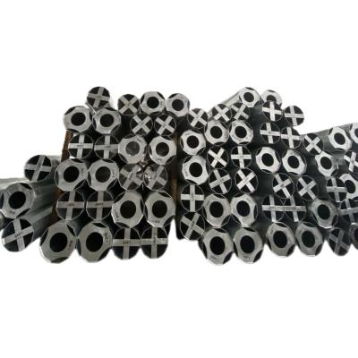 China 355 Mpa Dodecagonal Hot-Dip Galvanized Steel Pole 2000 KGF 80FT For Sub-Transmission for sale