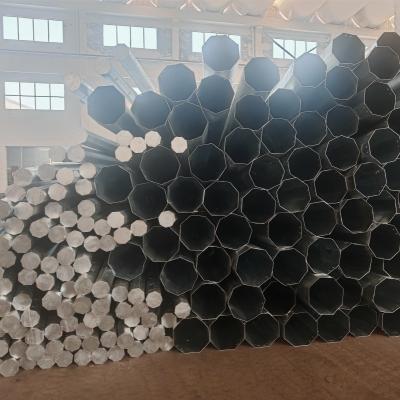 China 35FT Octagonal Zinc Steel Galvanized Pole With Nea Standard For Electricity Distribution for sale