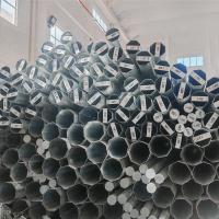 China Hongxin Hot Galvanizing Overhead Line Slip Joint Burial Type 35FT Steel Poles for sale