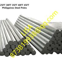 China Hongxin Philippines Q345 High-Performance Distribution Steel Pole for Stable Power Distribution for sale