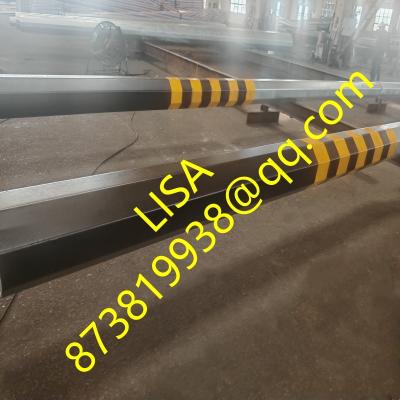 China 30FT 35FT Q355 Octagonal Hot Dip Galvanized Black and Yellow Painted Steel Poles Metal Power Poles for sale
