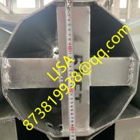China Philippines 69KV 55FT Dodecagonal Hot Dip Galvanized Transmission Steel Poles for sale