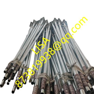 China Israel Hot Dip Galvanized Round Tapered 10M Steel Lighting Pole with Base Plate for sale