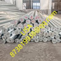 China Philippines 25FT Steel Pole 300KGF Octagonal Hot Dip Galvanized Min 86 Microns Coating Thickness Embedded Distribution Utility Steel Poles for sale