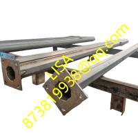 China 30ft Octagonal Tapered Hot-dip Galvanized Steel Lighting Pole for Street Illumination for sale