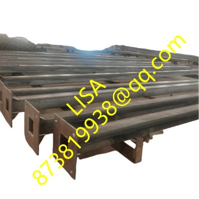 China Q235B 10M Hot-dip Galvanized Rectangular Street Lighting Steel Poles for sale